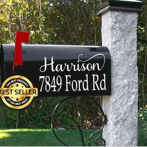 Mailbox Decals - Etsy