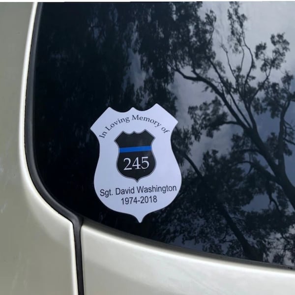 In Loving Memory Car Decal - Etsy