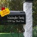 Personalized Mailbox-name Mailbox Decals-street Address Decal-mailbox ...