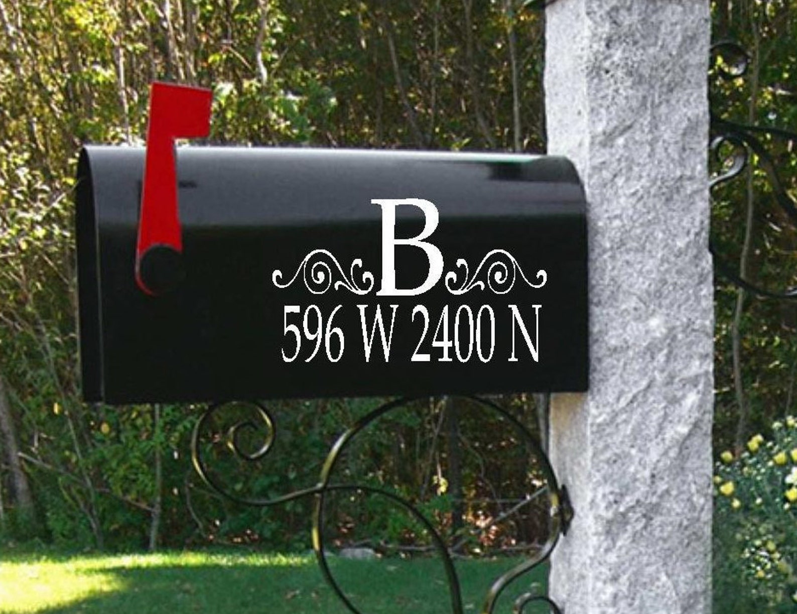 Mailbox Decals, Mailbox Decal, Mailbox Vinyl Decals, Mailbox Makeovers ...