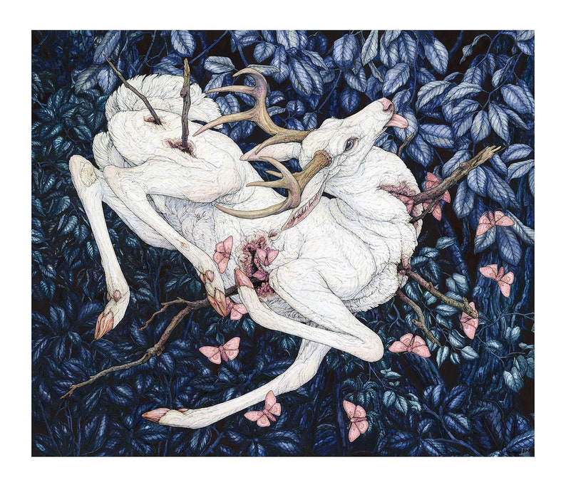 Curse of the Preternatural King: Limited Edition Medium Print - Etsy