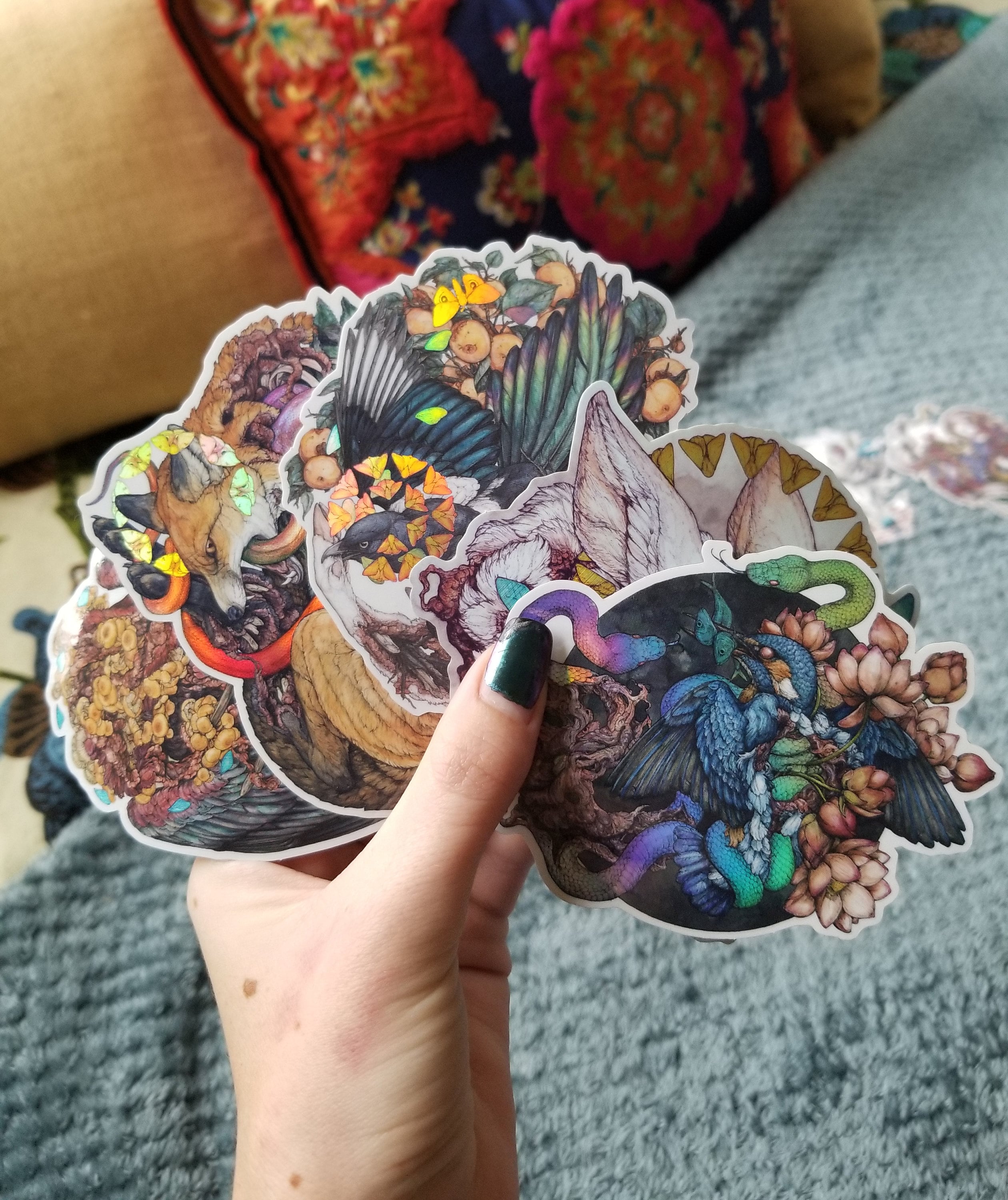 Holographic Sticker: You Know Just How to Hold Me | Etsy