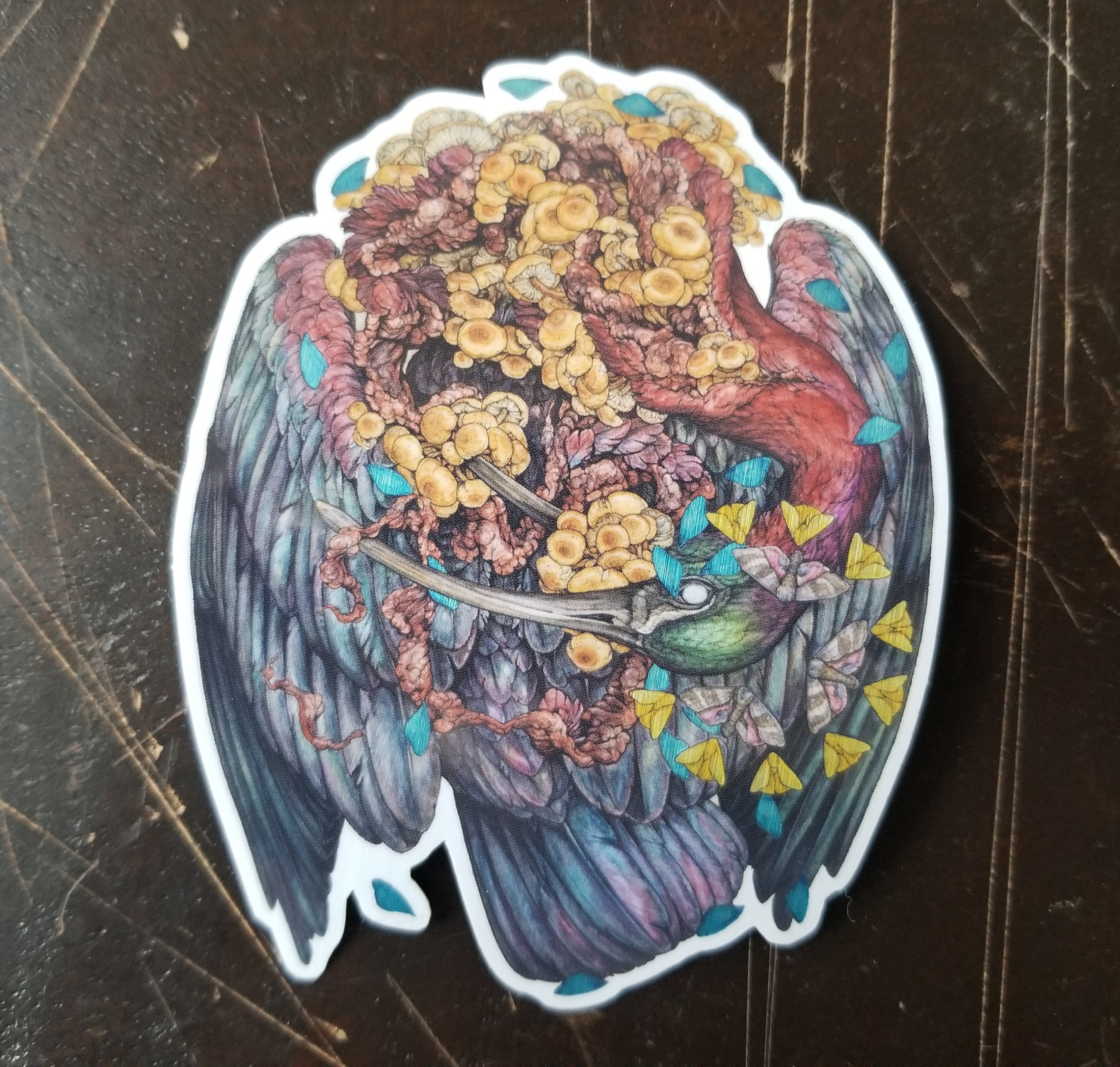 Holographic Sticker: Wallow | Etsy