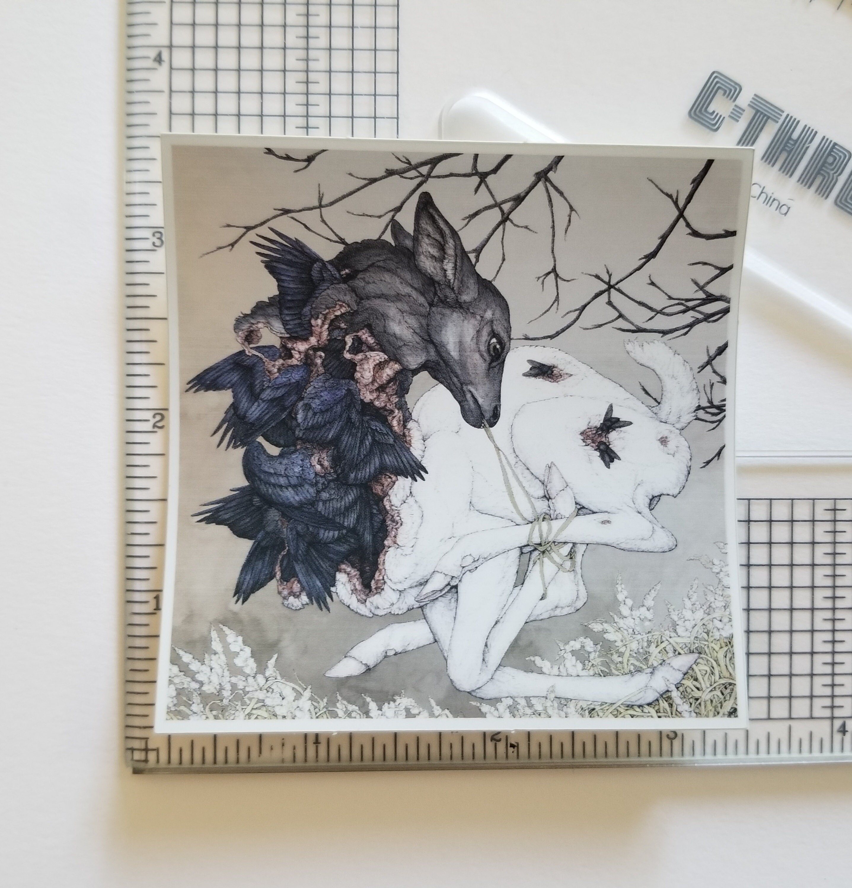 Self-inflicted: Sticker - Etsy