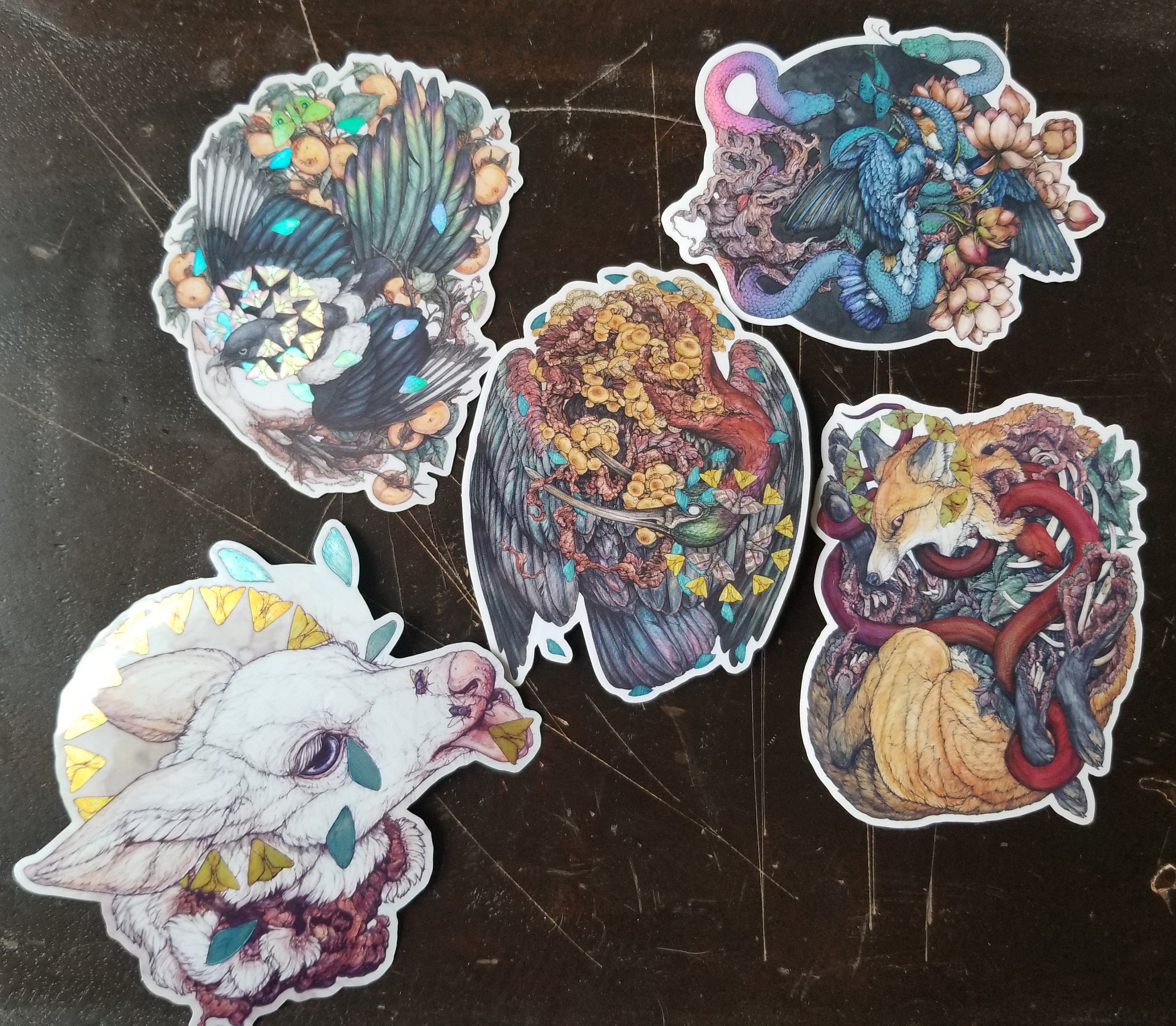 Holographic Sticker: Decapitated Second - Etsy