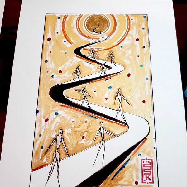 Stairway To Heaven Jacobs Ladder Etsy