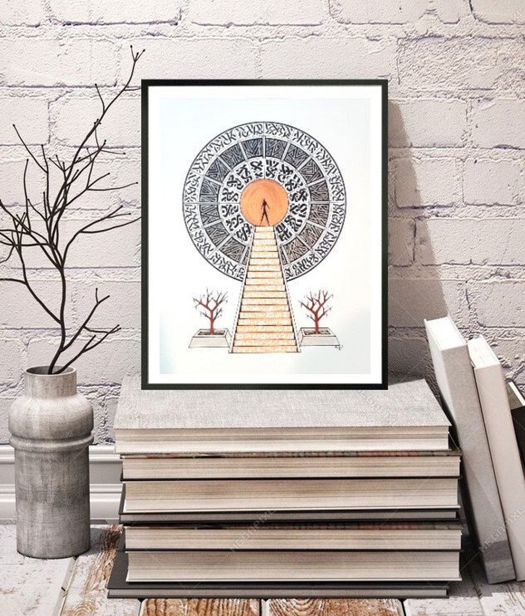 Stargate, Copper Space Portal, UFO Art, Sci Fi Art, Magic Circle ...