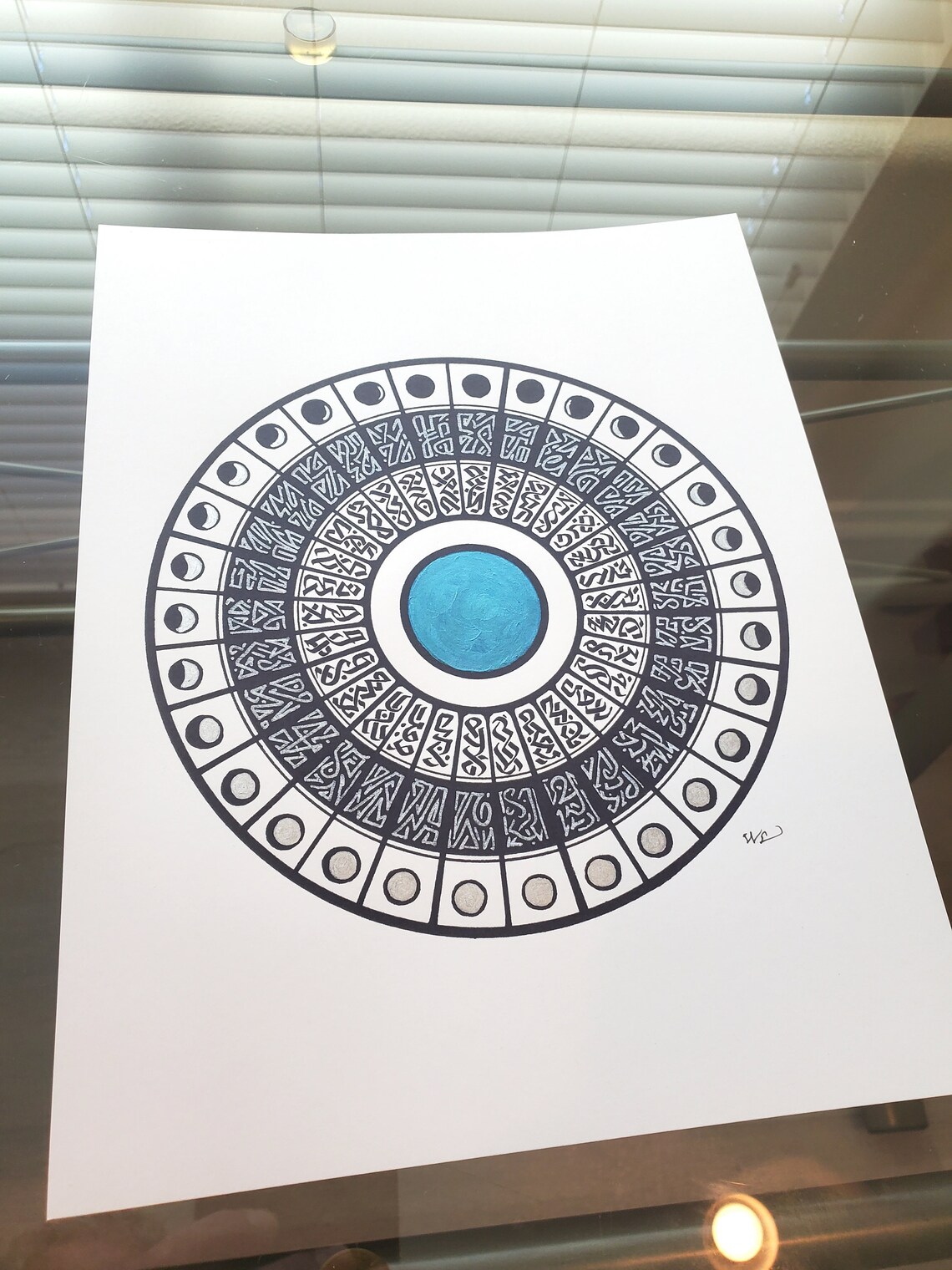 Moon Phases Diagram, Lunar Calendar, Magic Symbols, Magic Circle, UFO ...