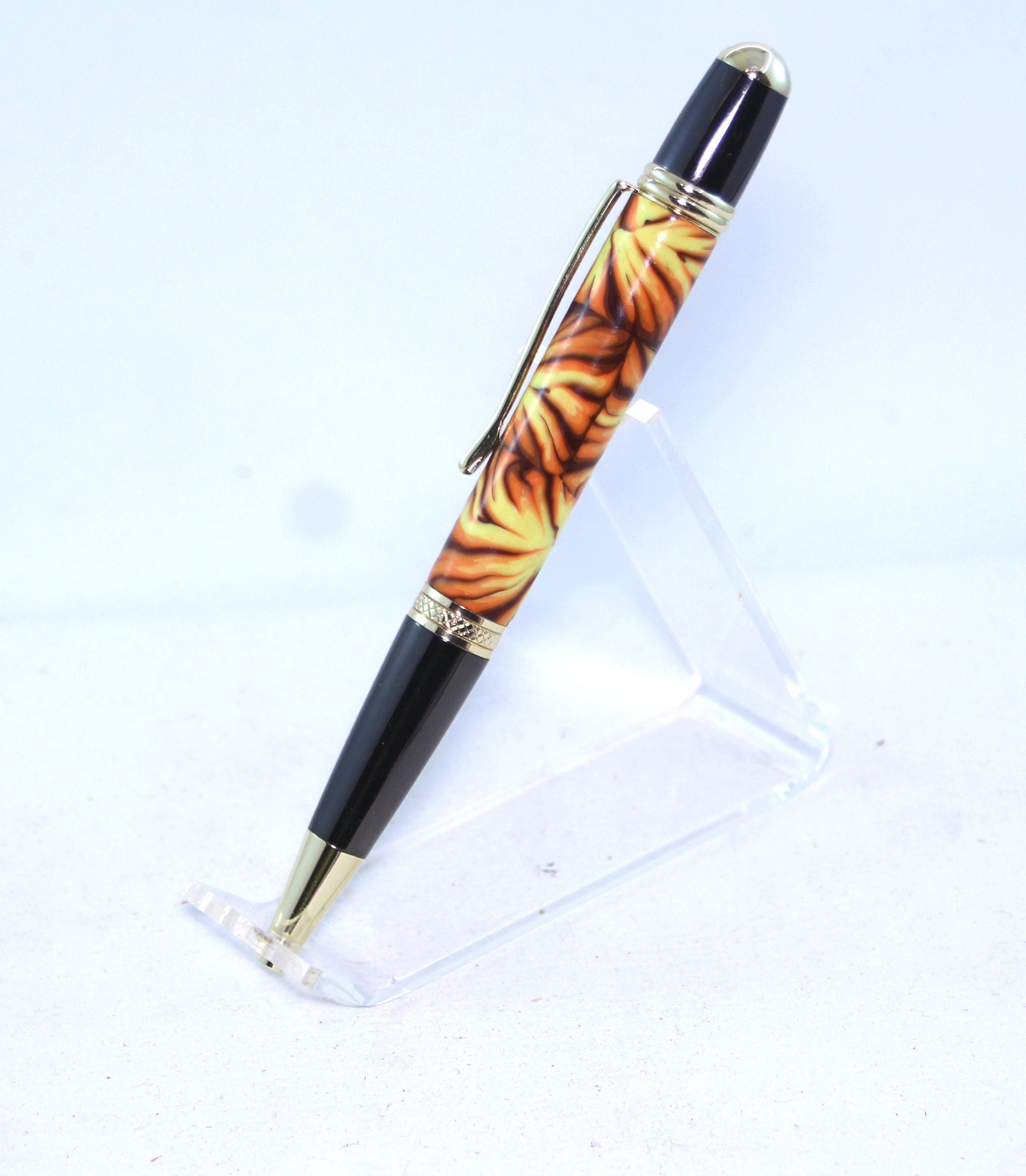 Handcrafted Stunning Handcrafted Hint of Tiger Pen A Unique - Etsy
