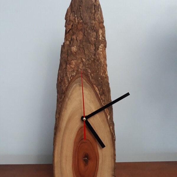 Modern Wood Clock - Etsy