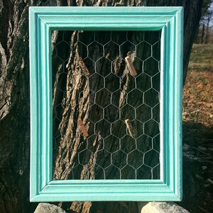 Handmade Frame, Chicken Wire Frame, Chicken Wire Memo, Chicken Wire ...