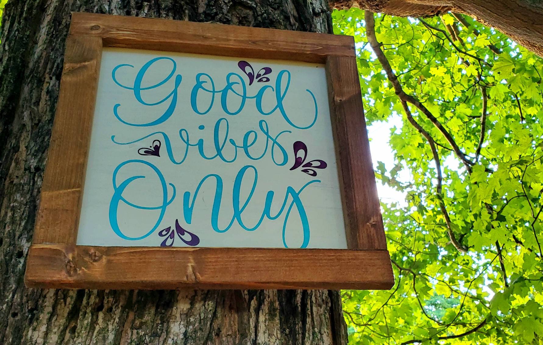 Good Vibes Only Sign Boho Good Vibes Only Sign Hippy Good - Etsy