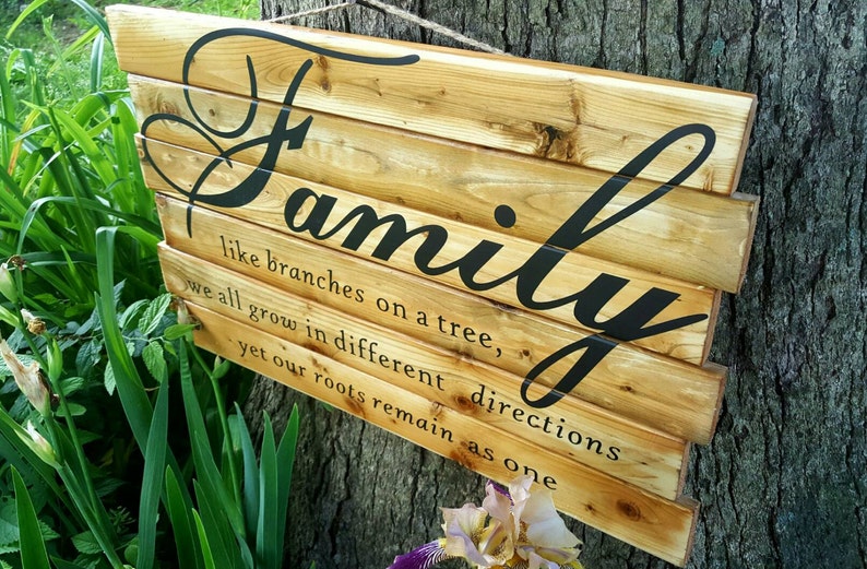 Rustic Wood Sign Rustic Wall Decor Distressed Wood Sign - Etsy