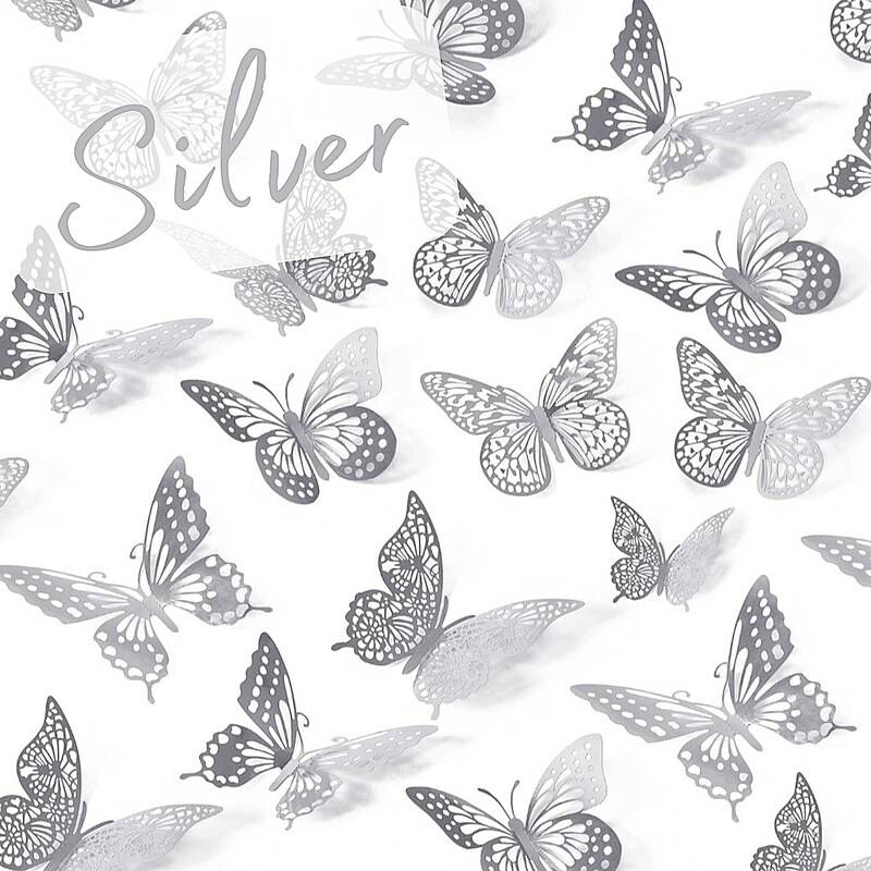 Butterfly Silver - Etsy