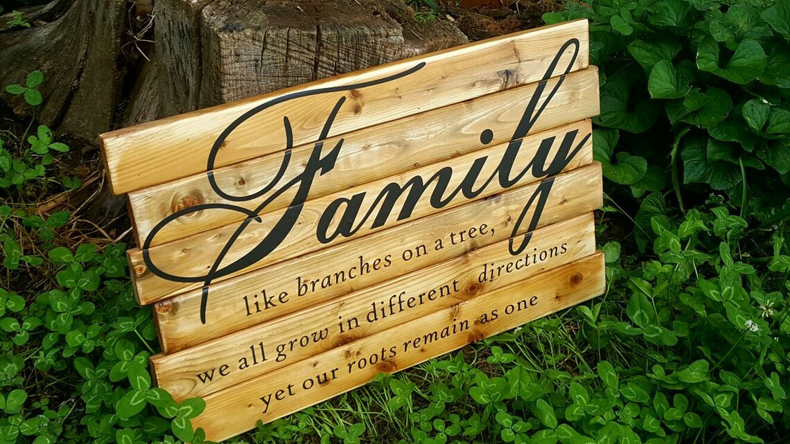Rustic Wood Sign Rustic Wall Decor Distressed Wood Sign - Etsy