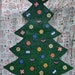 4 Ft Hand Painted Christmas Tree, Extra Large Wood Christmas Tree, 50 ...