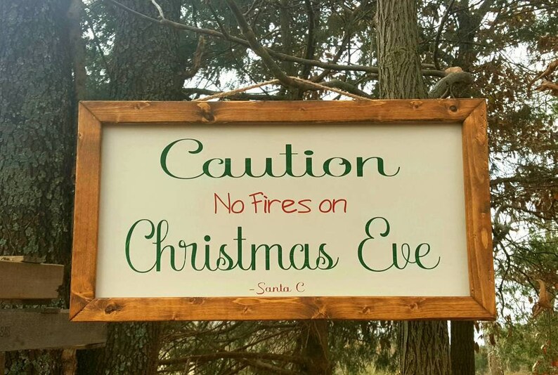 Funny Farmhouse Christmas Sign Funny Christmas Sign Santa - Etsy