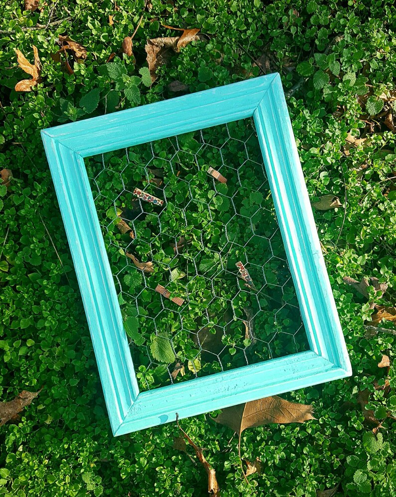 Handmade Frame, Chicken Wire Frame, Chicken Wire Memo, Chicken Wire ...