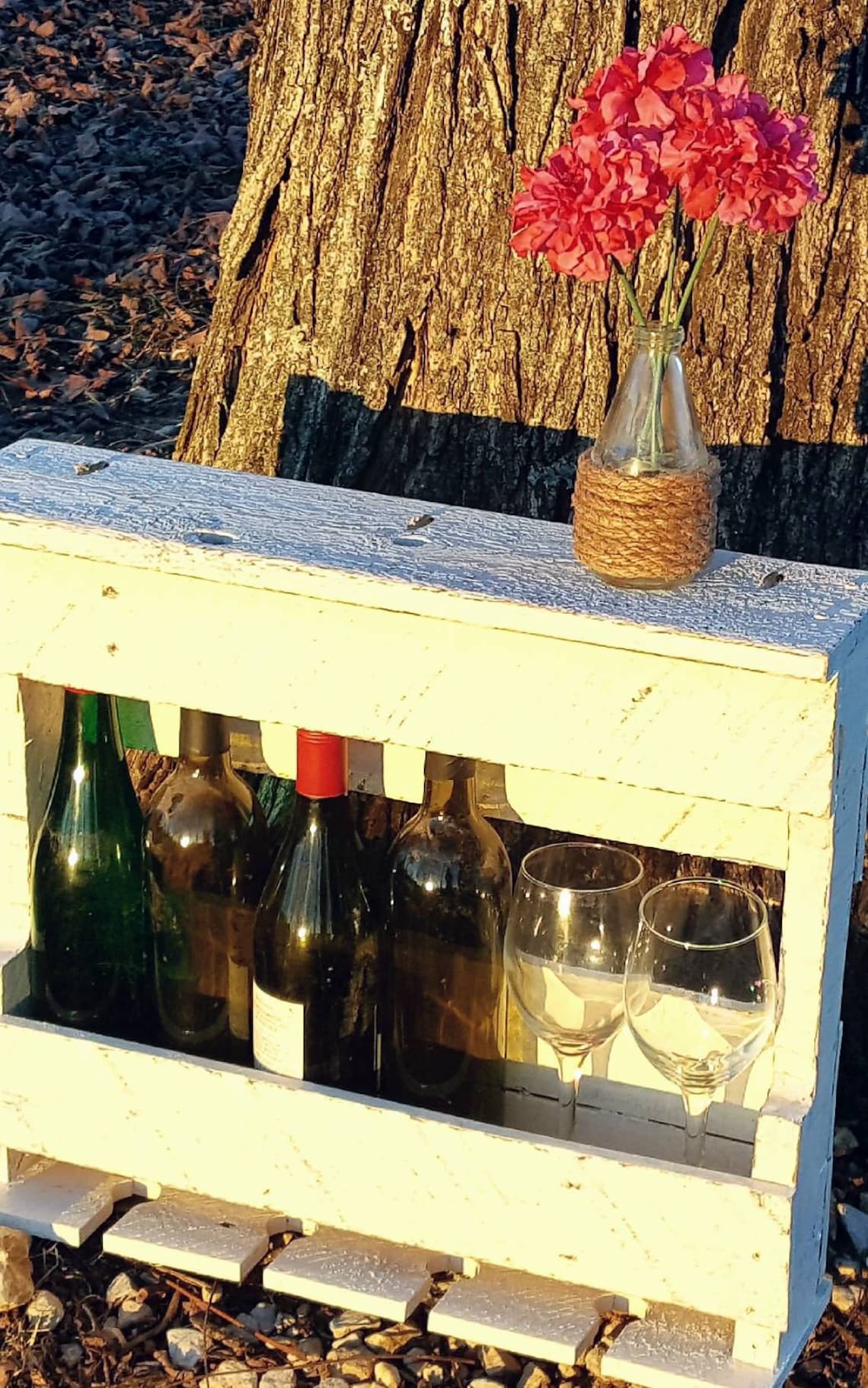 Wall Mounted Wine Rack Farmhouse Wine Rack Shabby Chic Wine - Etsy