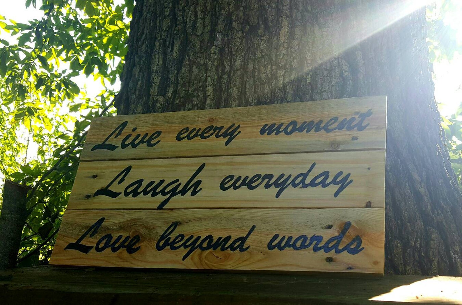 Live Laugh Love Sign Hand Painted Pallet Sign Live Laugh | Etsy