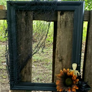 Victorian Style Halloween Frame, Spooky Halloween Frame, Handmade ...