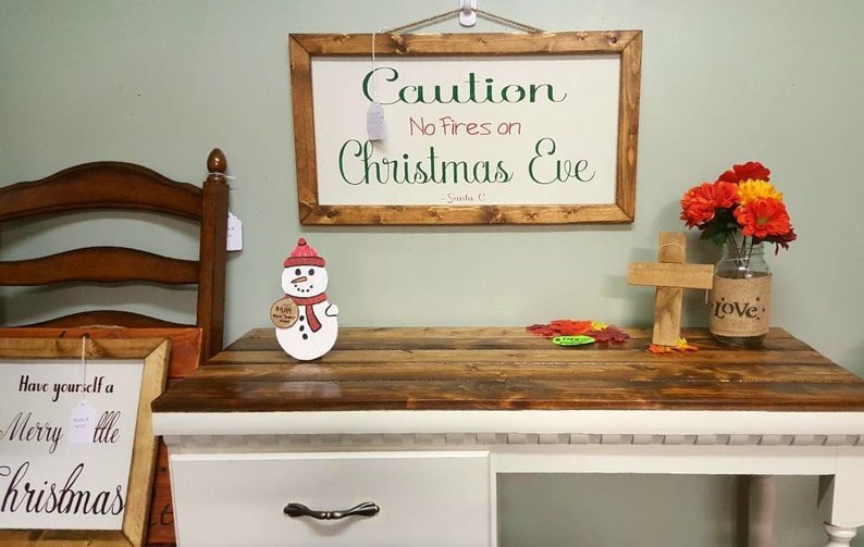 Funny Farmhouse Christmas Sign Funny Christmas Sign Santa - Etsy