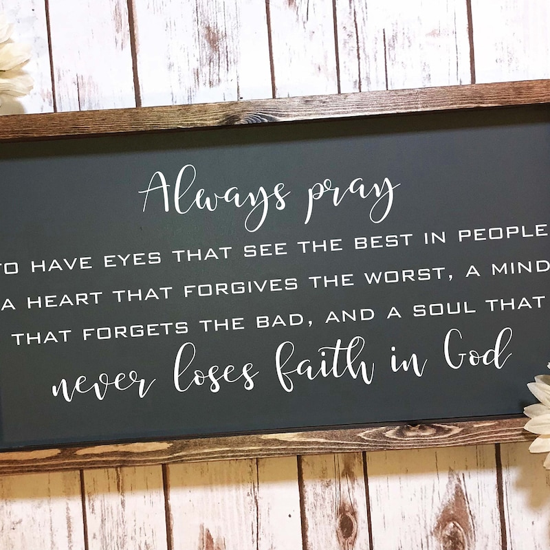 Always Pray - Etsy