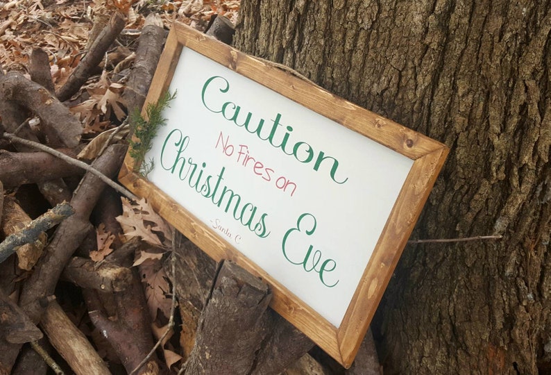 Funny Farmhouse Christmas Sign Funny Christmas Sign Santa - Etsy