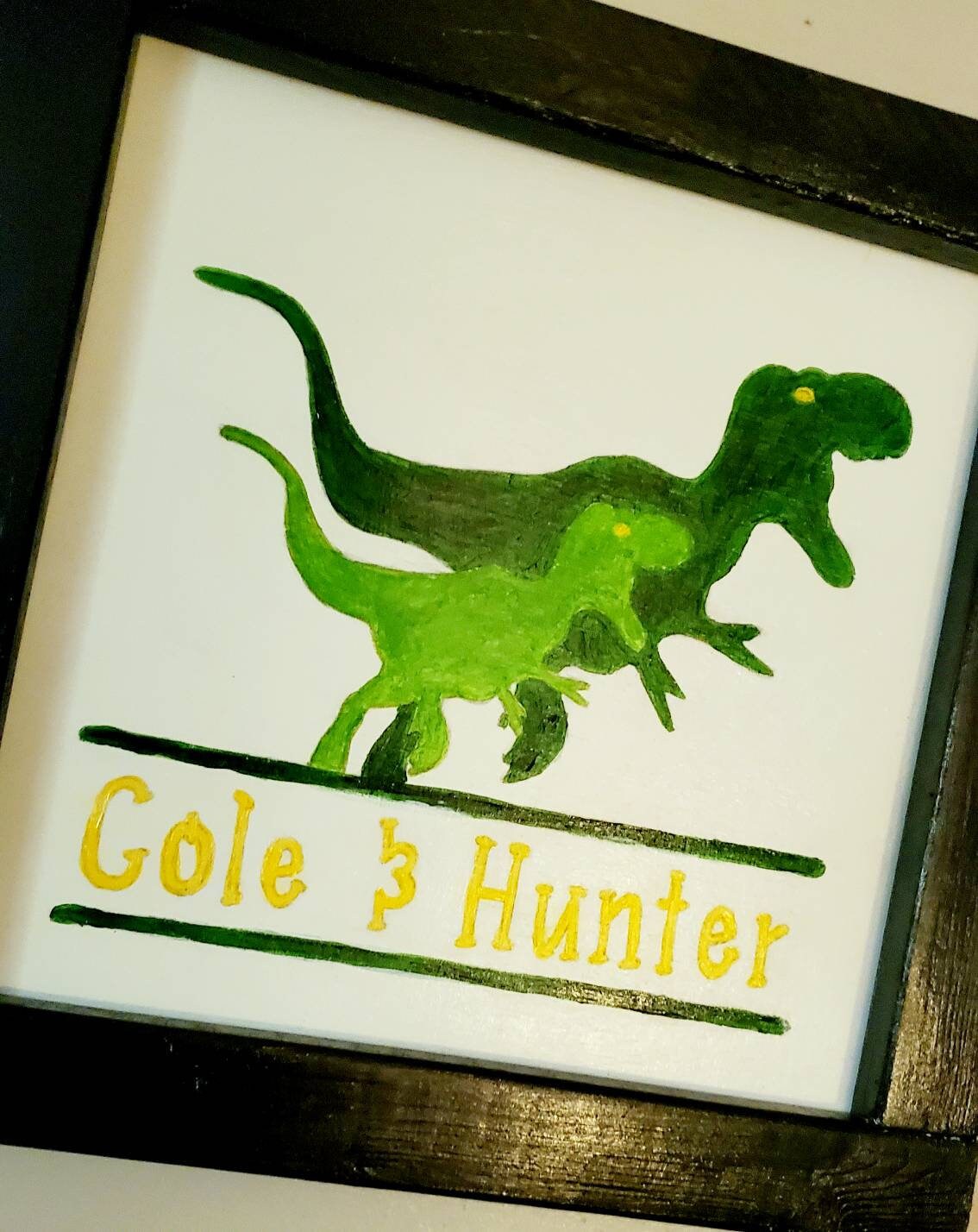 Dinosaur Sign for Kids Room Childs Bedroom Door Sign Kids - Etsy