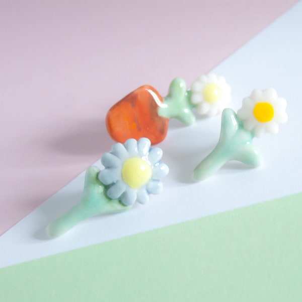 Clay Shawl Pin - Etsy