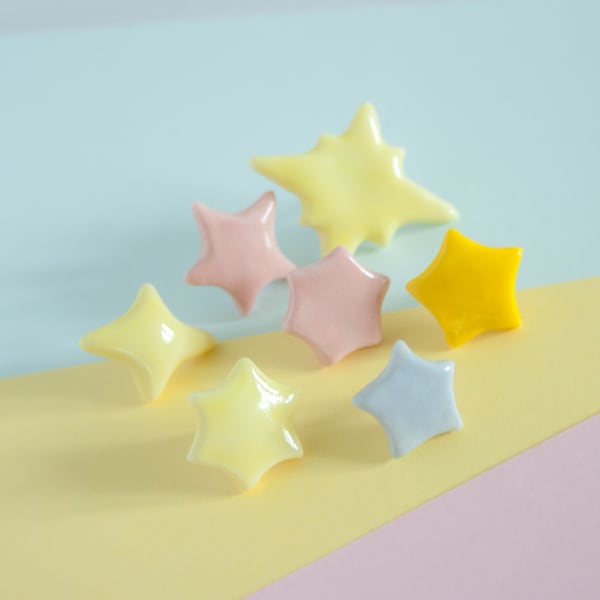 Moon and Star Pin - Etsy