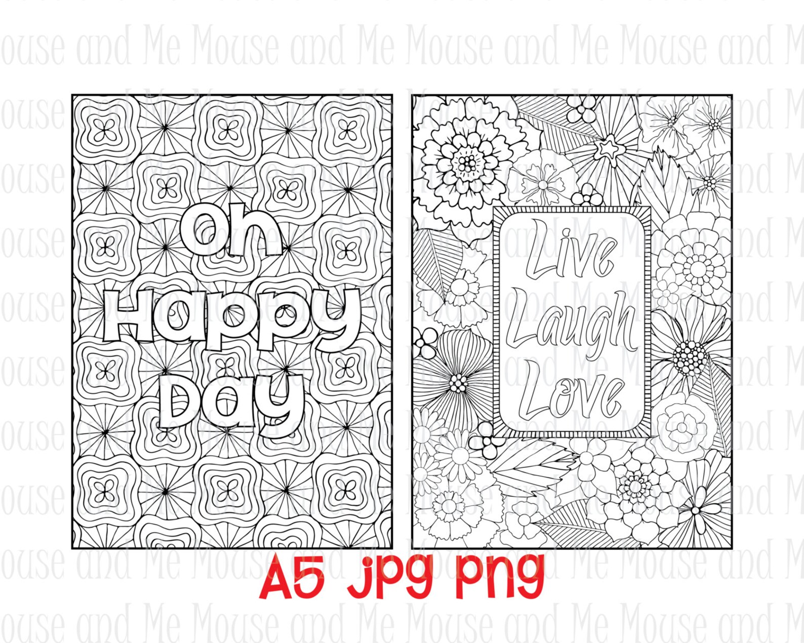 A5 Coloring Pages, Coloring Quotes, Adult Colouring Pages, Coloring ...
