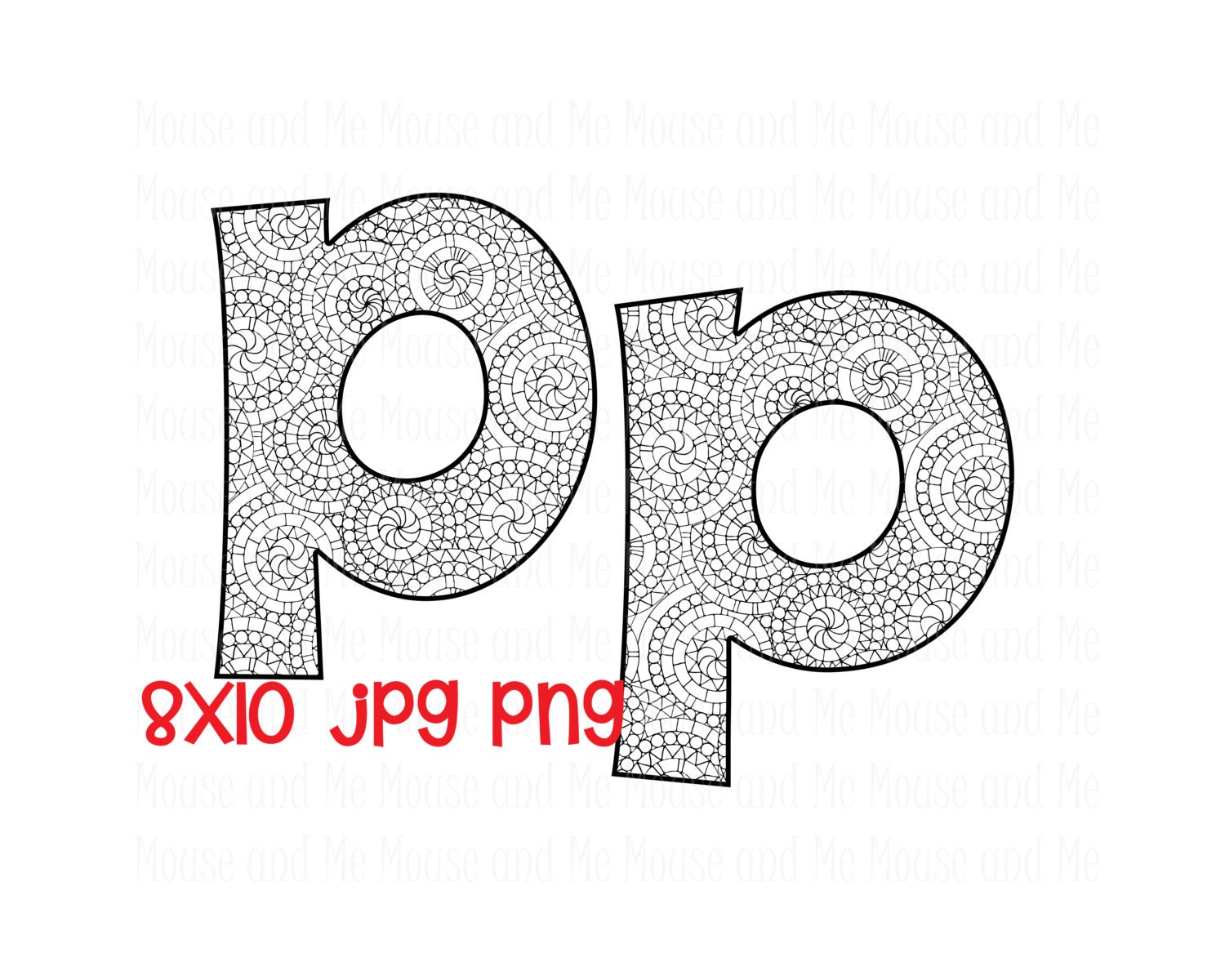 Uppercase And Lowercase P