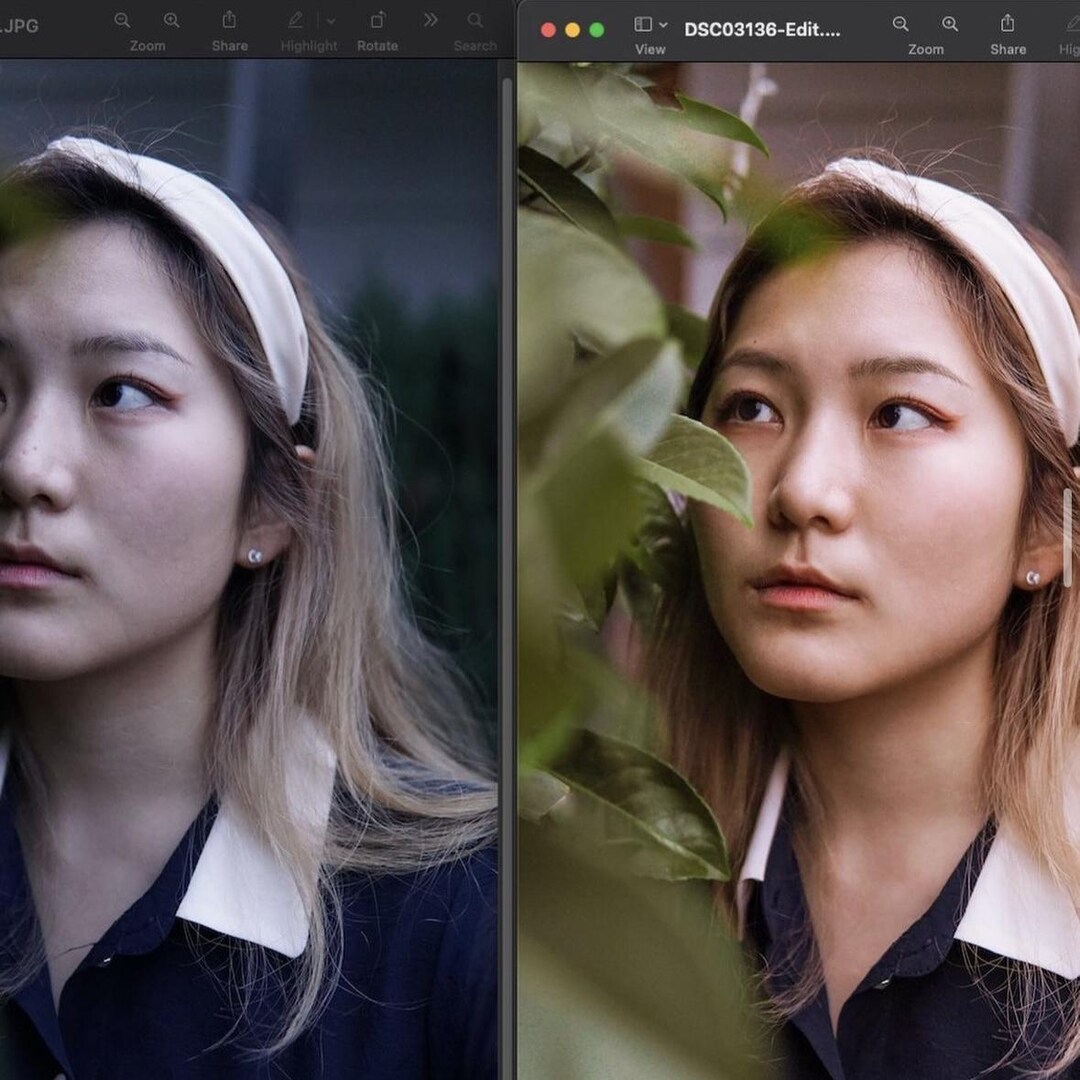 Simple Natural Photoshop Edit, Skin Retouch, Lighting Retouch, Change ...