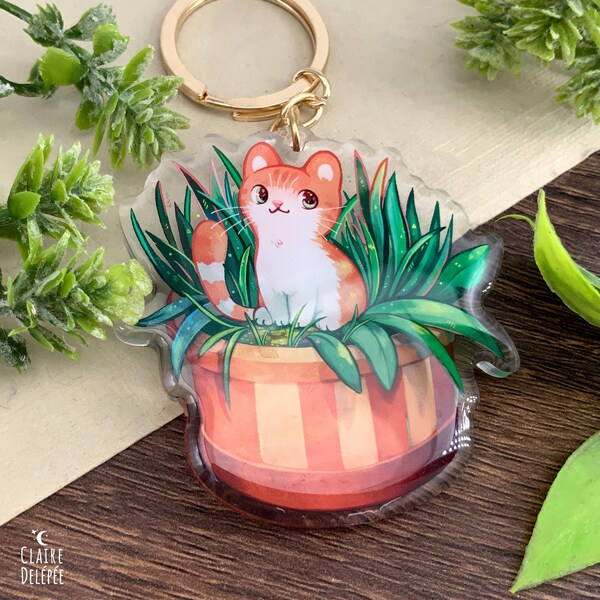 Acrylic Keychain - Etsy
