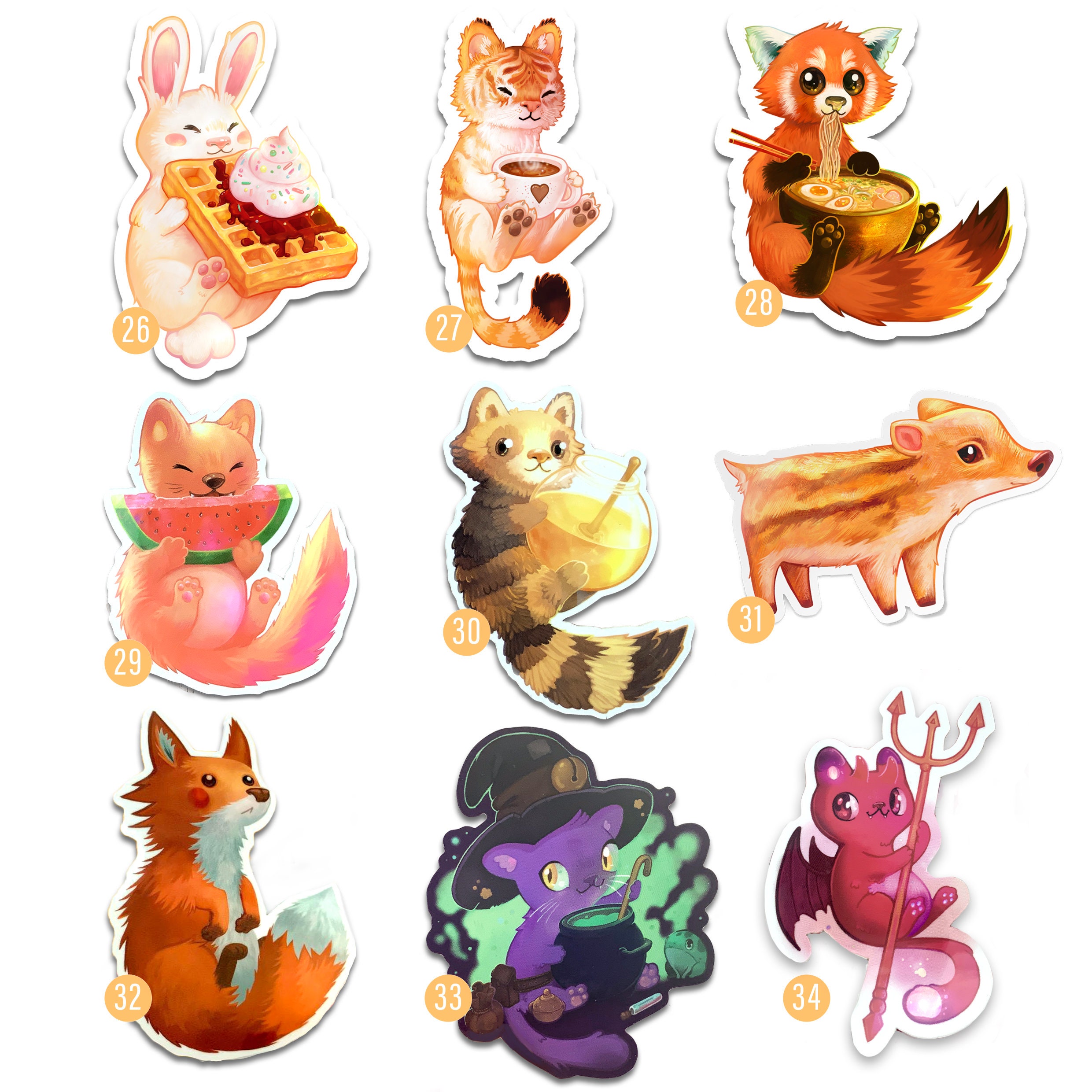 Sticker Pack Build Your Own Bundle Cute Stickers - Etsy