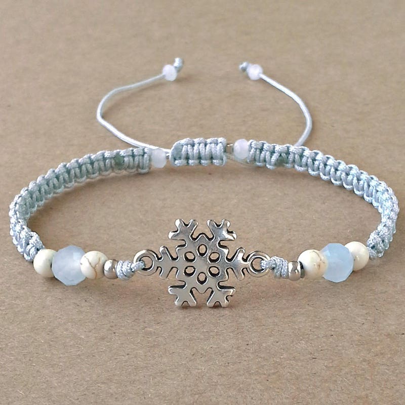 Snowflake Bracelet - Etsy