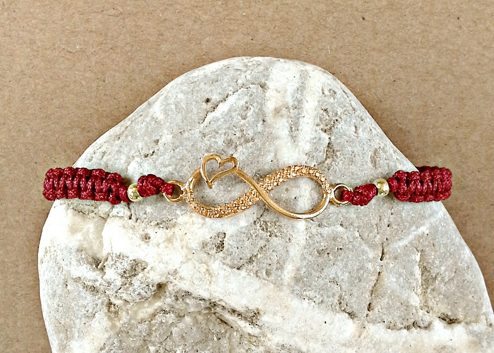 Infinity Heart Bracelet Women Jewelry Friendship Bracelet - Etsy
