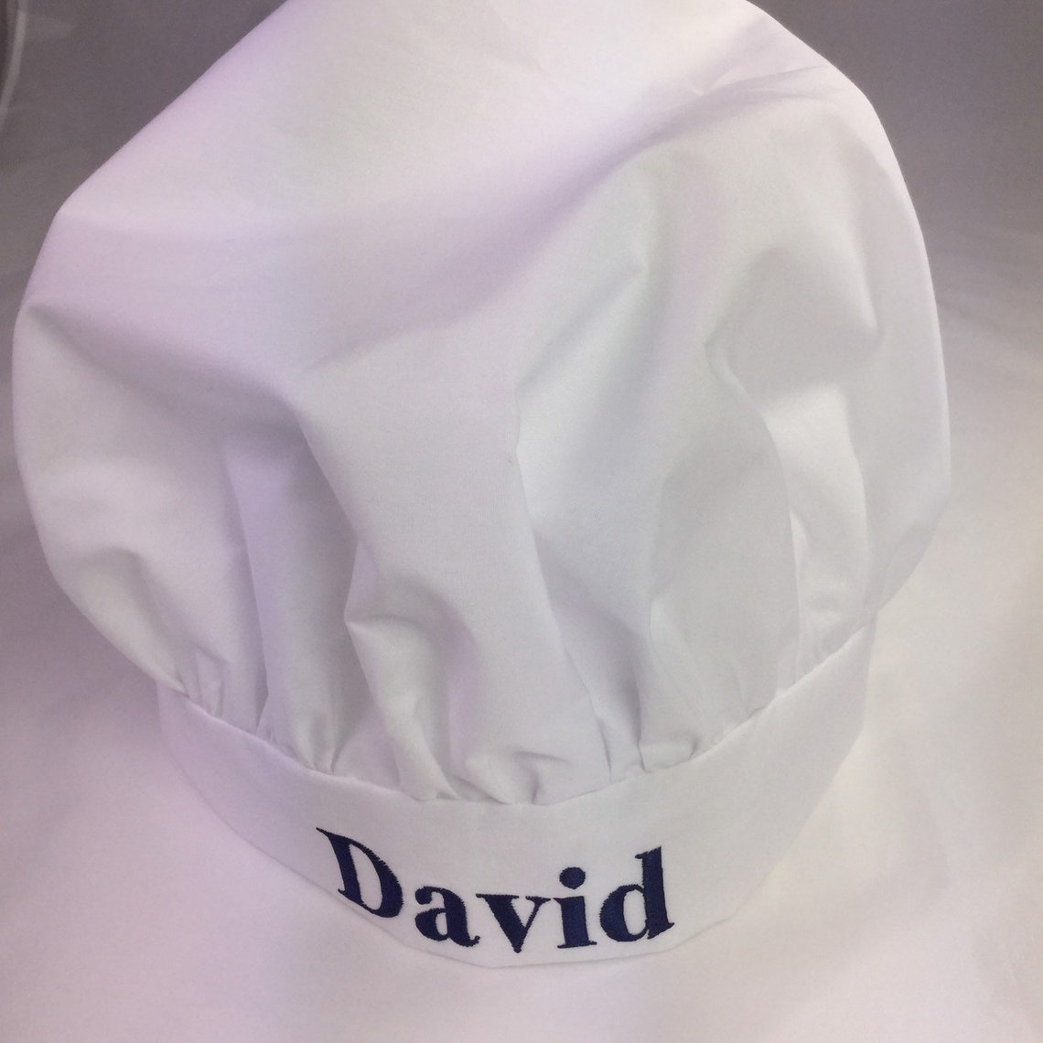 Handmade Personalised Chef Hat For Men Women & Kids With Name | Etsy