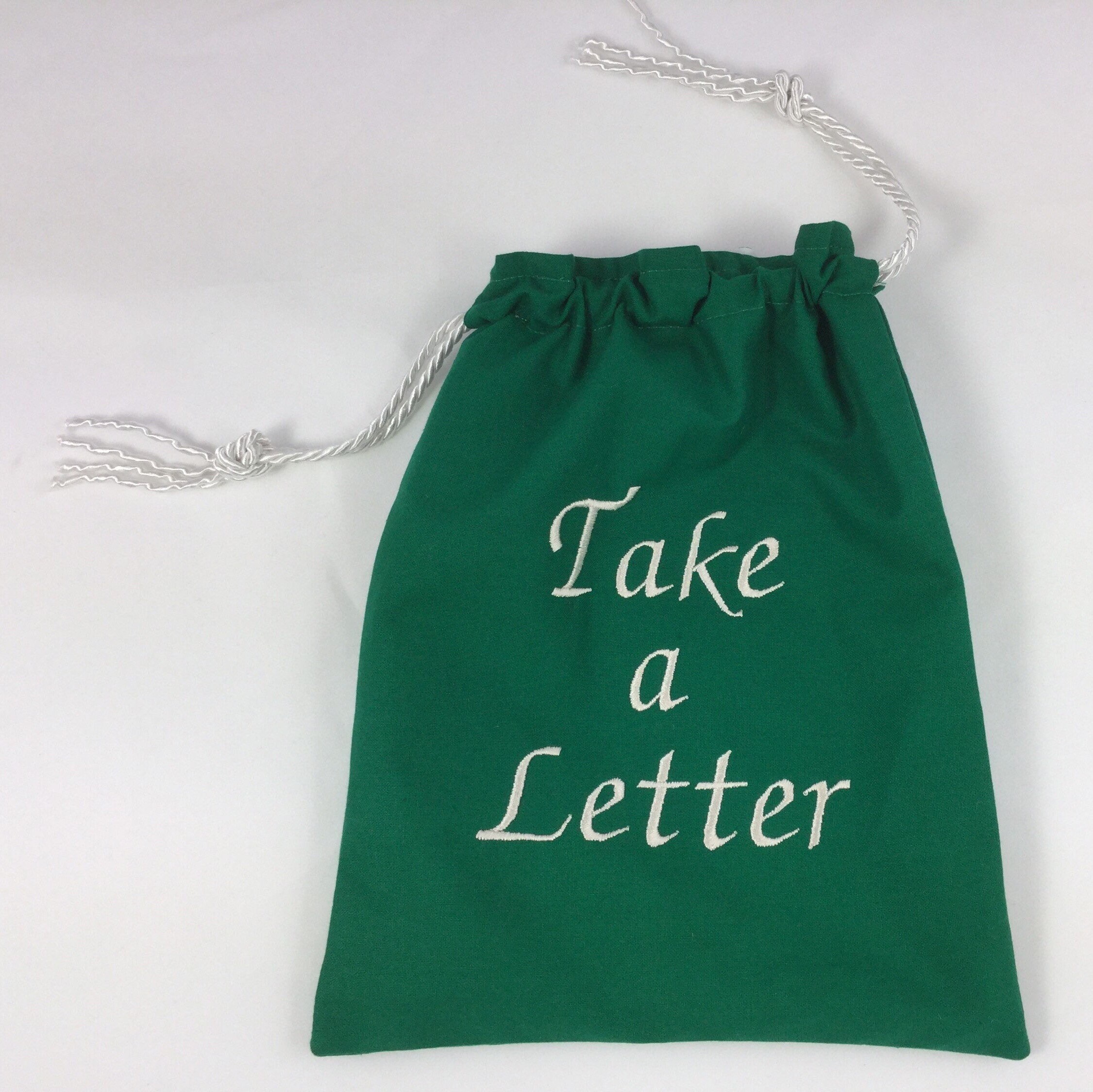 Personalised Scrabble Gift Letters Bag Handmade Drawstring | Etsy