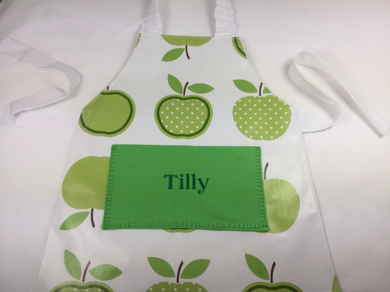 PVC Apple Apron for craft painting gardening and playing. | Etsy
