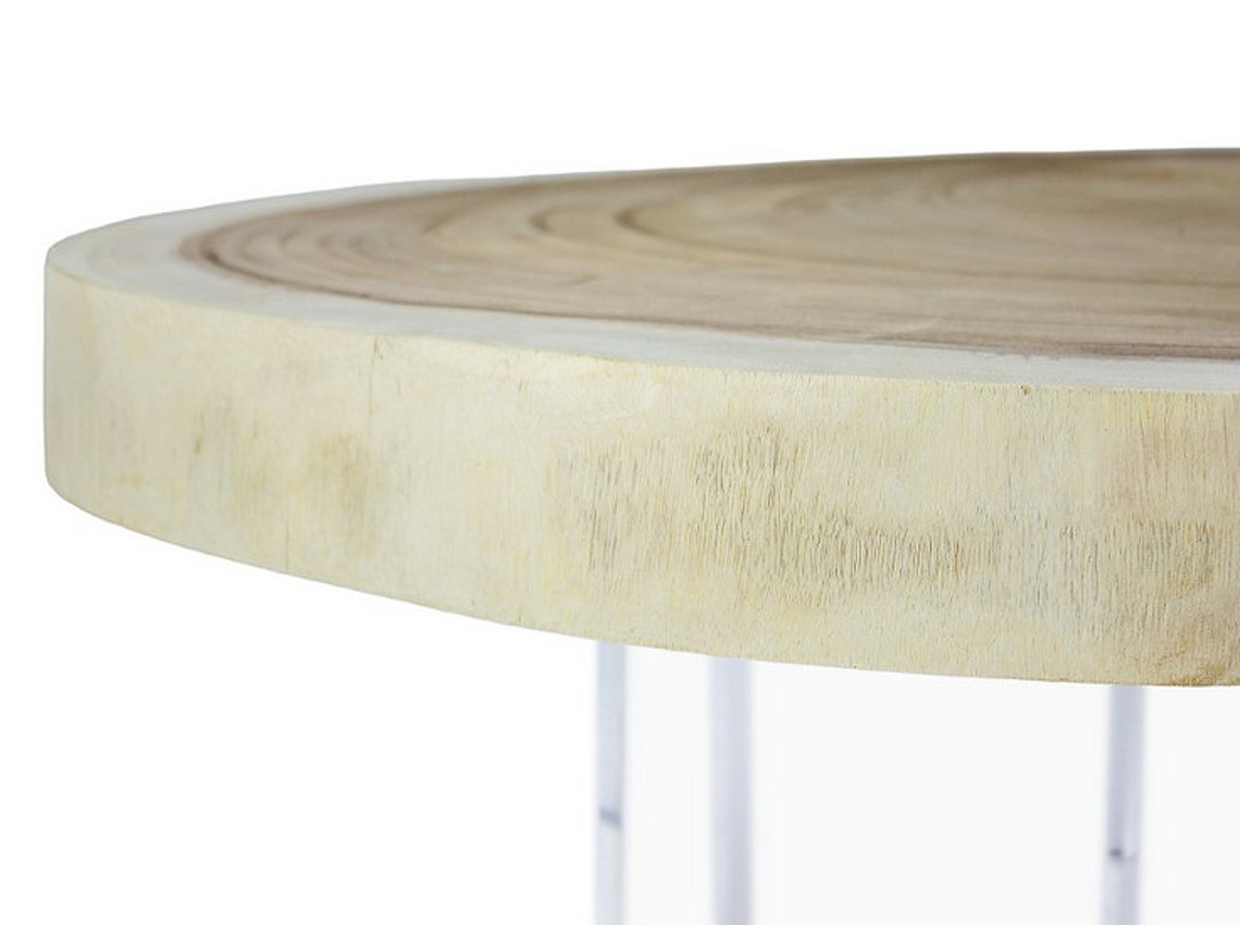 Picassi Coffee Table Akzento Suar Disc 70 Cm - Etsy
