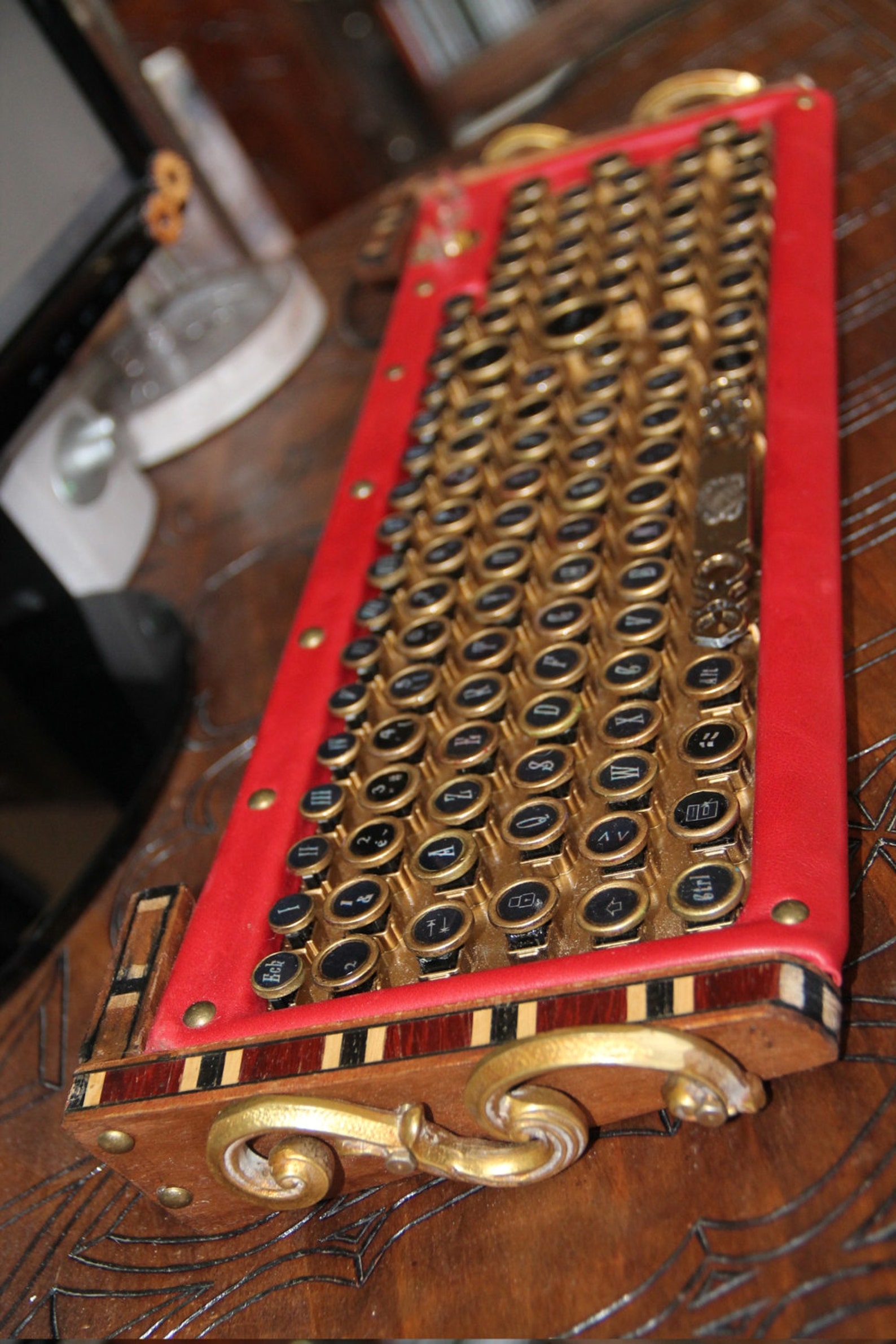 Steampunk Computer Keyboard, Victorian Style - Etsy