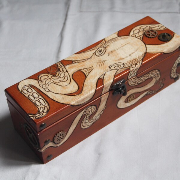 Wooden Octopus - Etsy