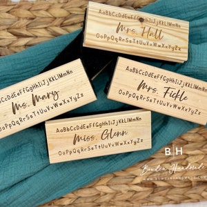 Personalized White Board Eraser | Laser Engraved |teacher Appreciation ...