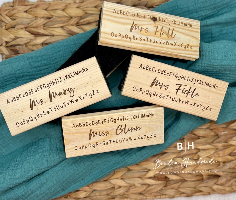 Personalized White Board Eraser | Laser Engraved |teacher Appreciation ...