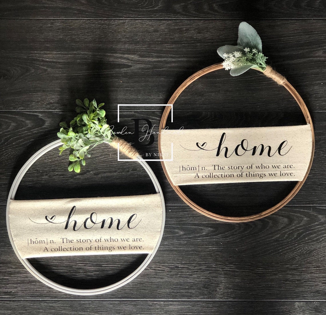 Home Embroidery Hoop Wall Decor | Etsy