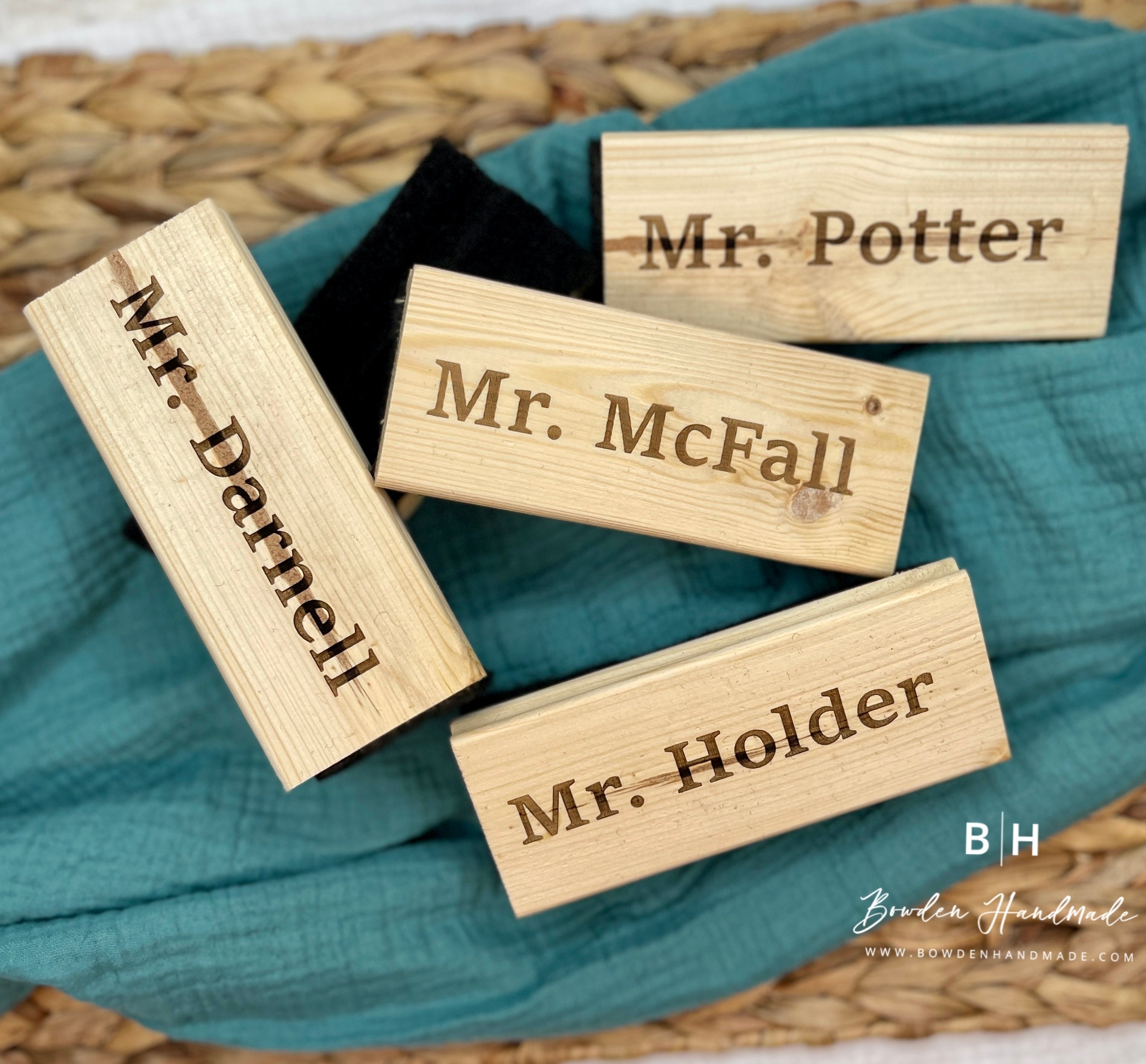 Personalized White Board Eraser | Laser Engraved |teacher Appreciation ...