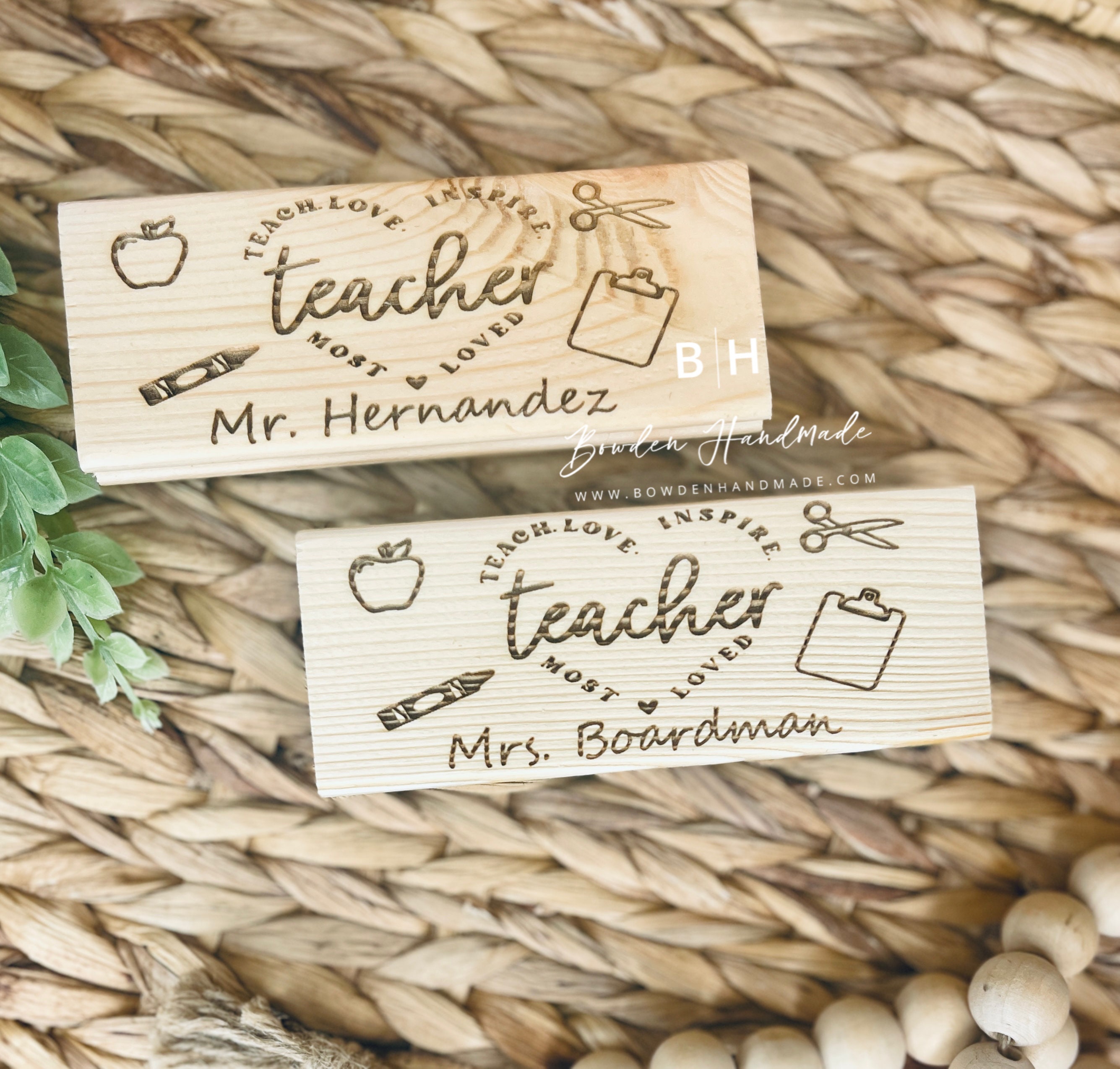 Personalized White Board Eraser | Laser Engraved |teacher Appreciation ...
