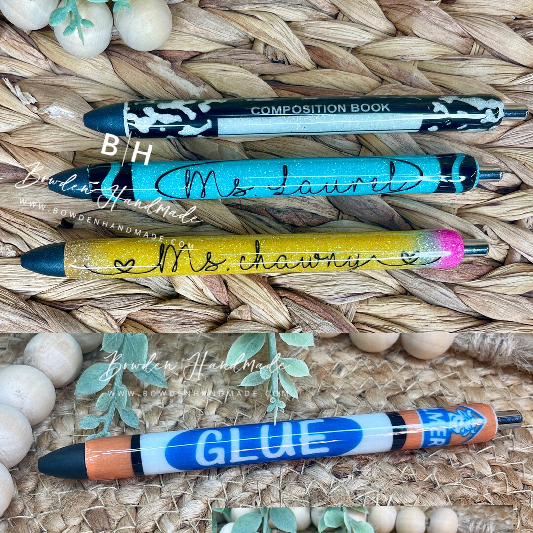 School Themed Glitter Pens | Papermate Inkjoy 0.7mm Gel Pens ...